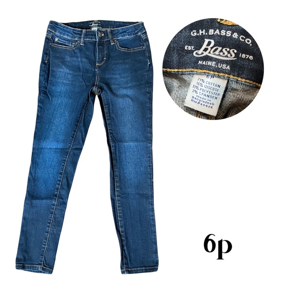Bass | Jeans | Bass Jeans Womens Stretch Skinny Legs Size 6p | Poshmark